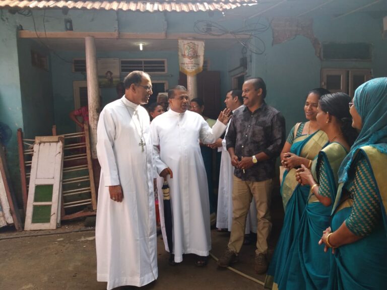 Caritas India Chairman Opened the Kerala Floods Rebuilding Phase in the ...